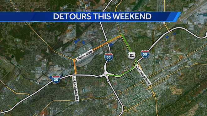 Traffic delays expected at "malfunction junction" this weekend