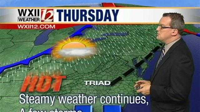 Stormy end to week? Check hourly futurecast images