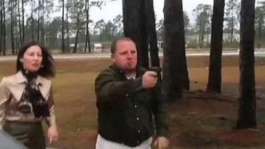 Video shows man pull gun in NC road rage fight