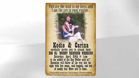 Redneck Themed Wedding Photos