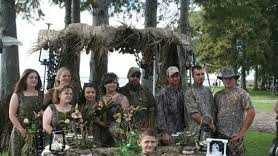 Redneck Themed Wedding Photos