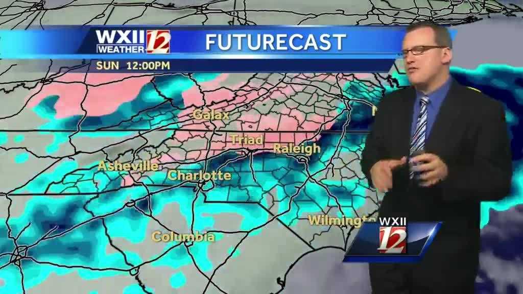 Winter storm: Check WXII 'Futurecast' images