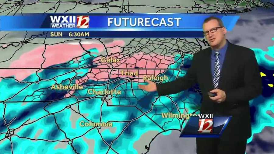 Winter storm: Check WXII 'Futurecast' images