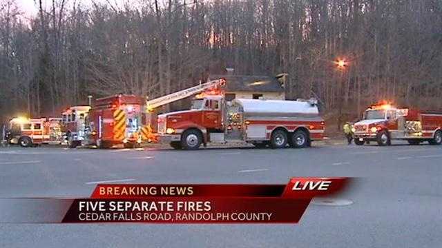 Images: 5 Randolph County fires