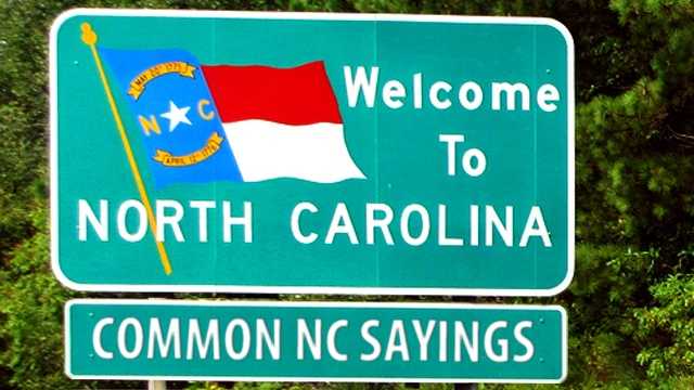 Welcome to North Carolina: Common NC Sayings