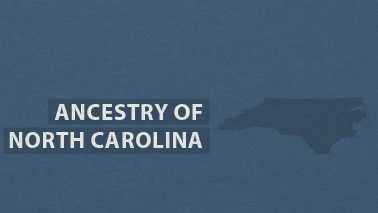 Ancestry of North Carolina
