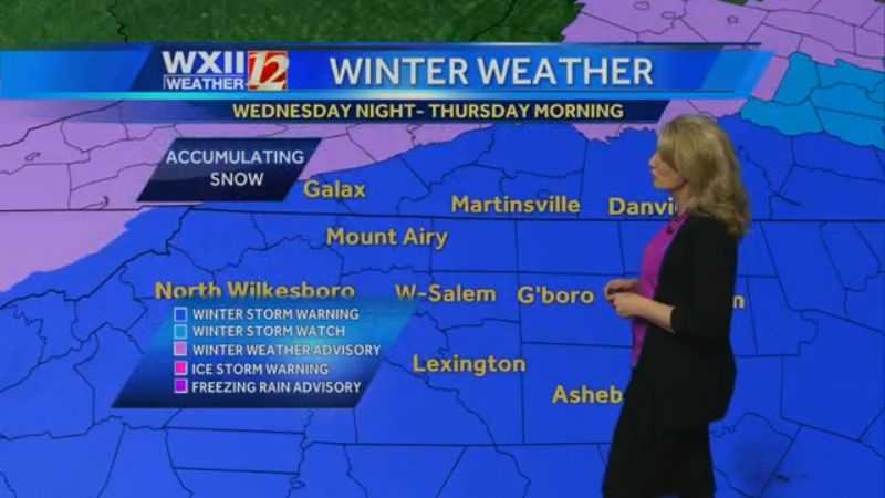 Snow: Check WXII Futurecast Images