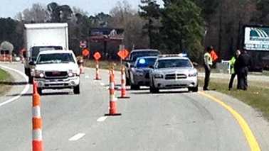 NCDOT employee hit, killed while working in median