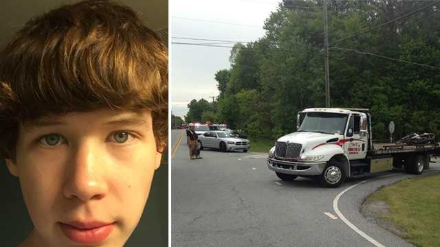Teen motorcyclist killed in crash