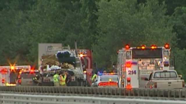 Truck Wreck Blocks I 40 West During Morning Rush