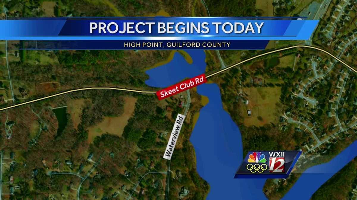 High Point road project leads to detour