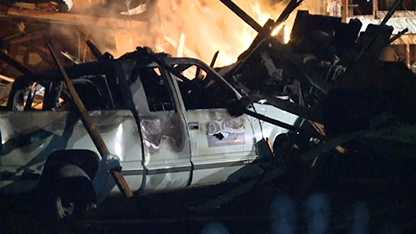 Man indicted after NC crash, propane tank explosion kill 2