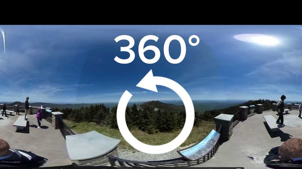 Visit the Appalachians with 360° video from Mount Mitchell