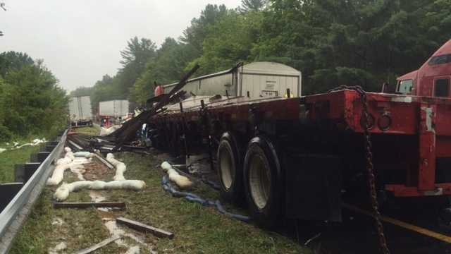 Tractor Trailer Accident On I 77 Today