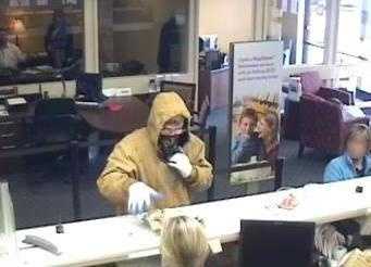 Images: Bank Robbery Caught On Camera