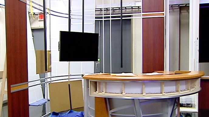 The transition in pictures: WYFF's New HD set