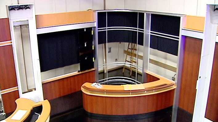 The transition in pictures: WYFF's New HD set