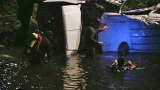 1 Dead after SUV crashes into river