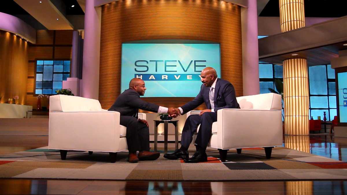 News 4's Nigel Robertson sits down with Steve Harvey