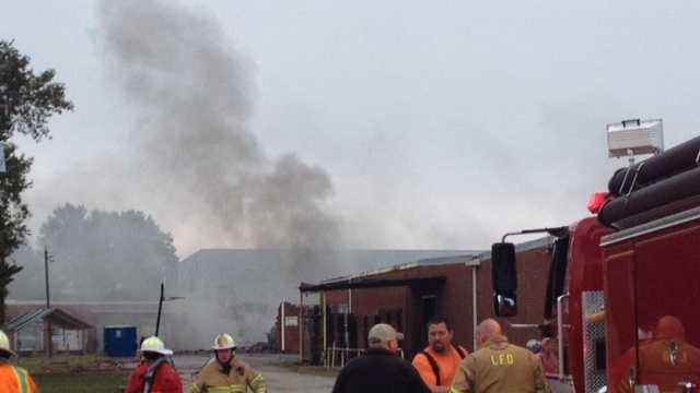 Mill fire burns for more than 11 hours