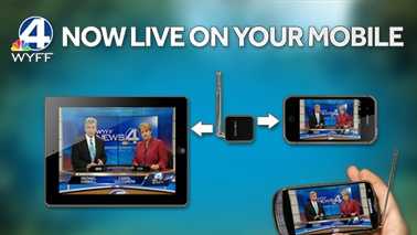 New accessory delivers live WYFF 4 to apple mobile products