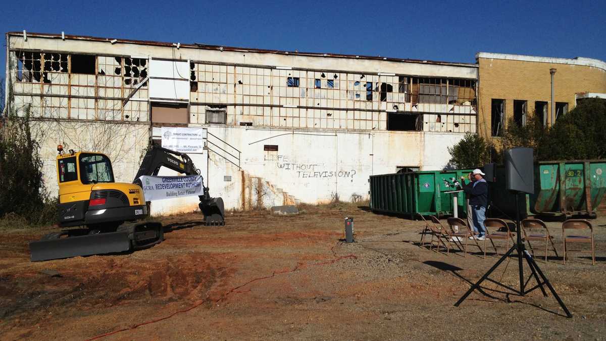 Eyesore building coming down; future unknown