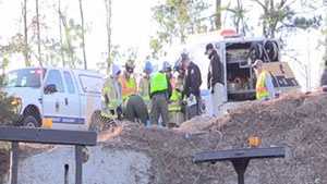 Pictures: Crash ends with car wrapped around tree