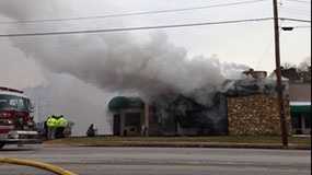 Officals: Fire guts Upstate restaurant