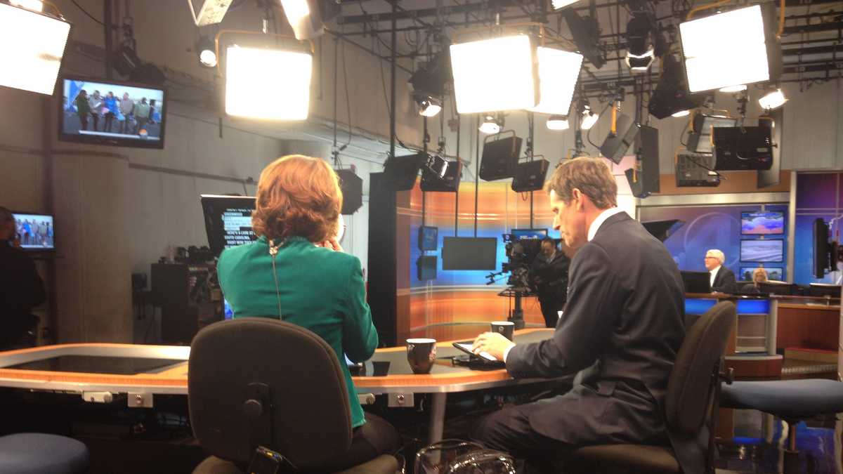 Behind the scenes: WYFF News 4 covers the storm