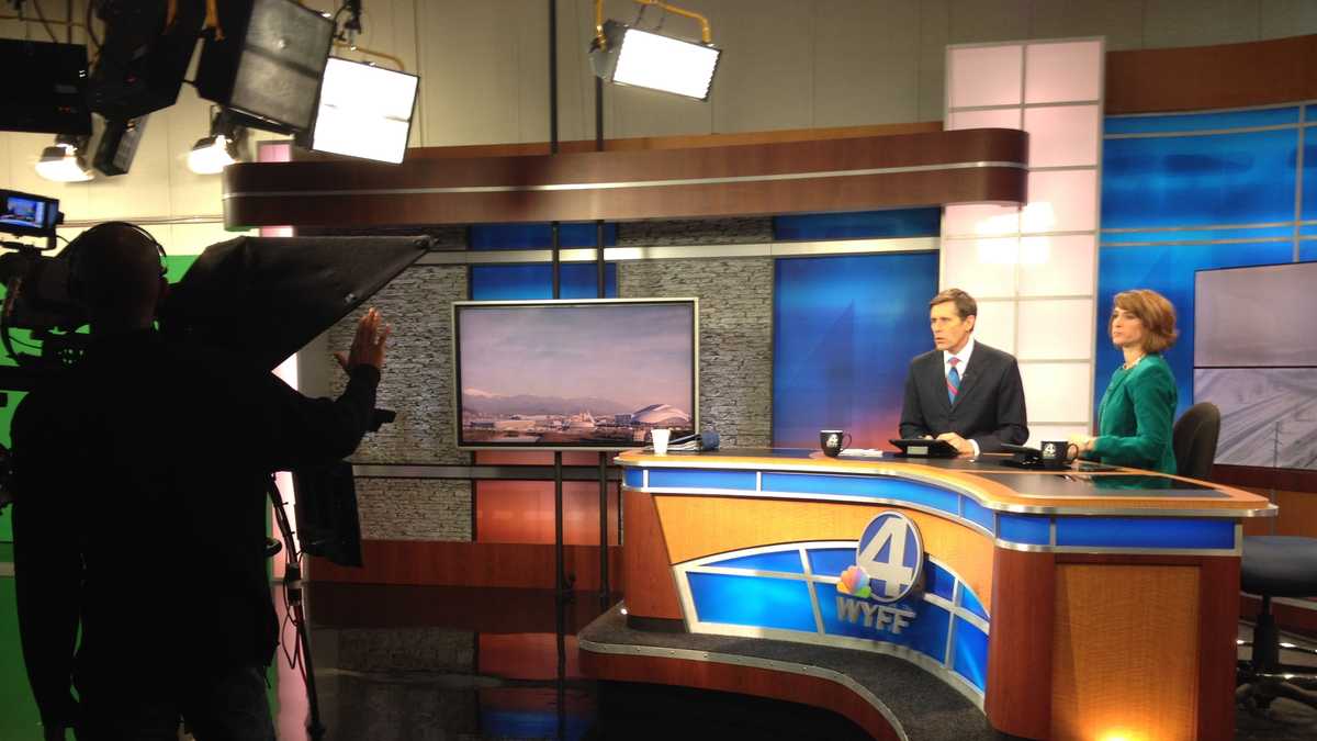 Behind the scenes: WYFF News 4 covers the storm