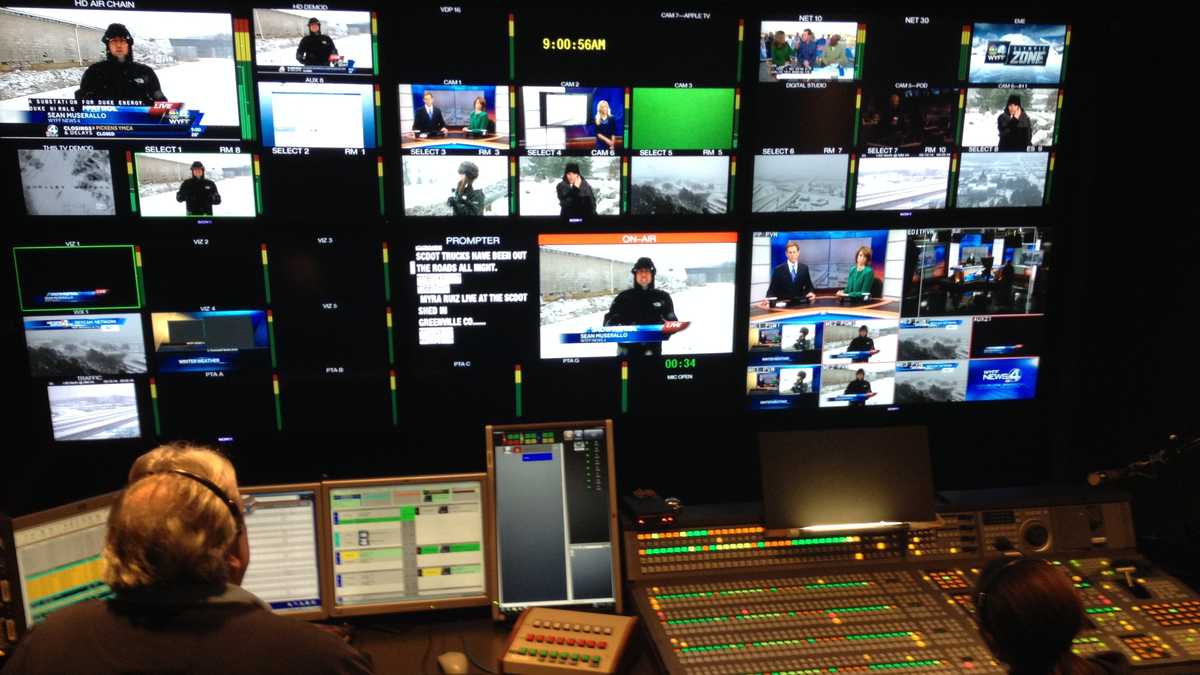 Behind the scenes: WYFF News 4 covers the storm