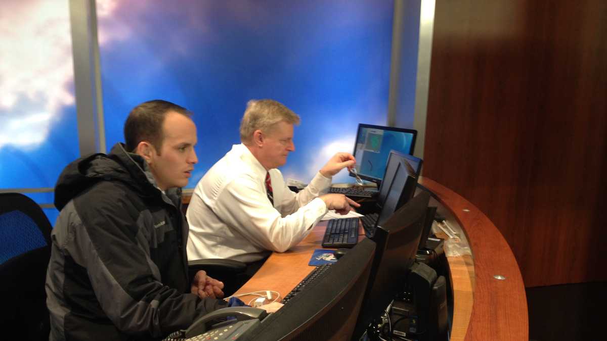 Behind the scenes: WYFF News 4 covers the storm