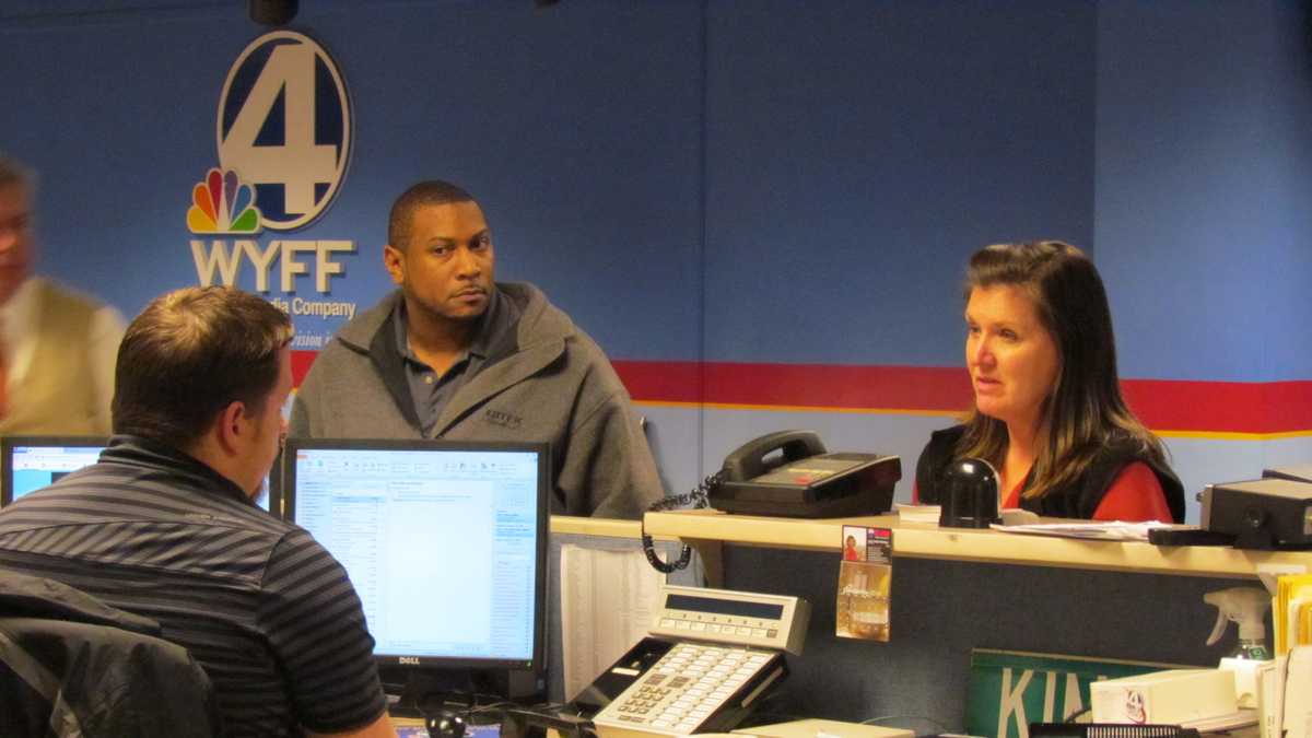 Behind the scenes: WYFF News 4 covers the storm