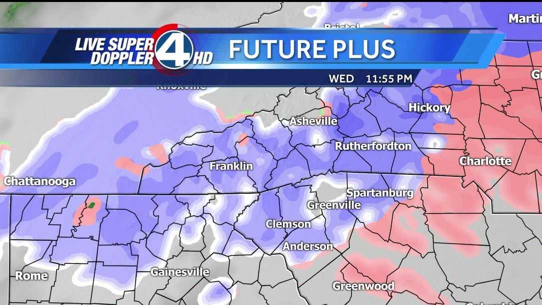 Latest storm prediction maps
