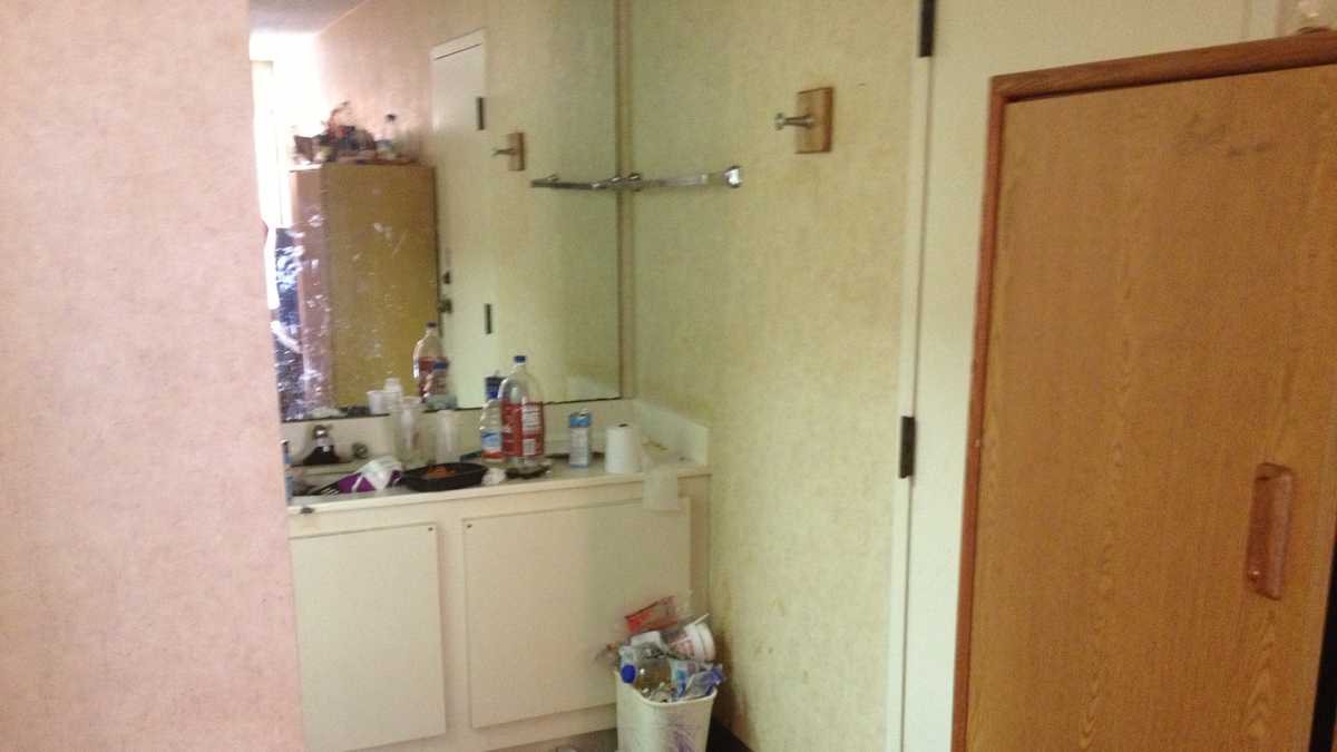Pictures: Inside condemned motel