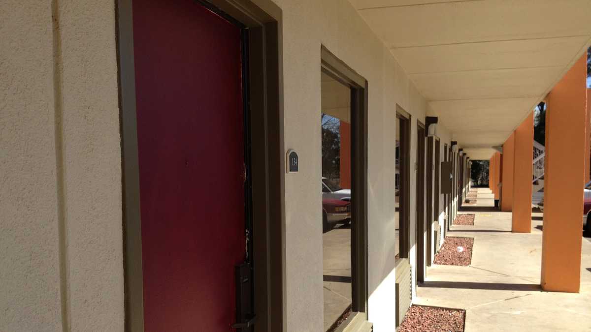 Pictures: Inside condemned motel