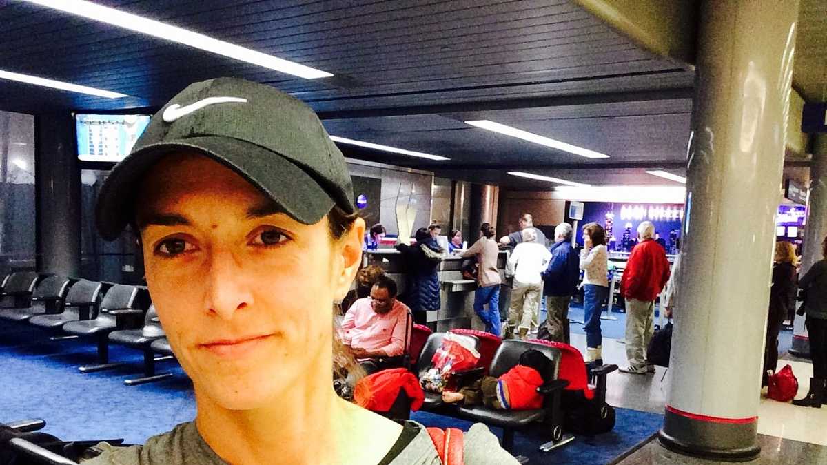 Winter storm strands WYFF News4 anchor