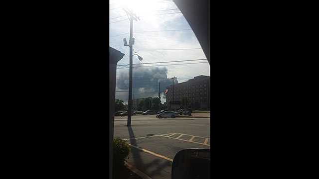 Pictures: OmniSource fire