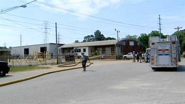 Pictures: OmniSource fire