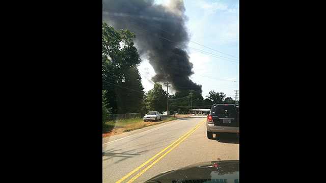 Pictures: OmniSource fire