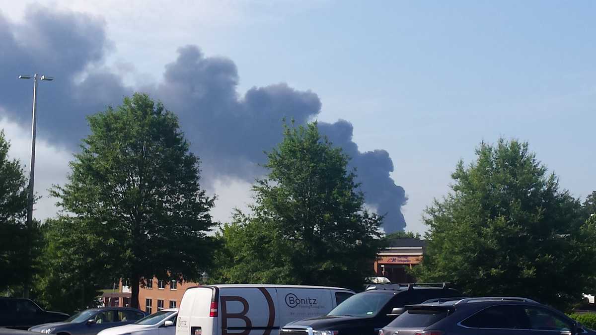 Pictures: OmniSource fire