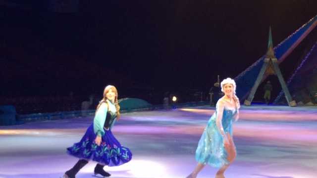 Disney on Ice presents 'Frozen' and provides relief from heat