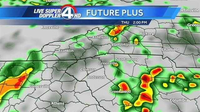 Futurecast radar: A look ahead at the storms expected