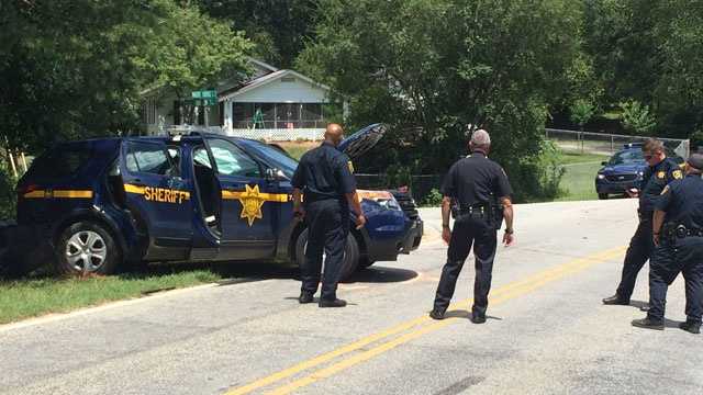 Deputy Involved In Crash In Greenville County