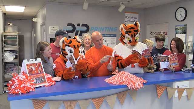 Clemson’s Tiger, Tiger Cub get published for Homecoming week
