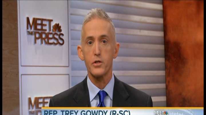 Rep. Trey Gowdy questioned on 'Meet the Press' about Benghazi hearing