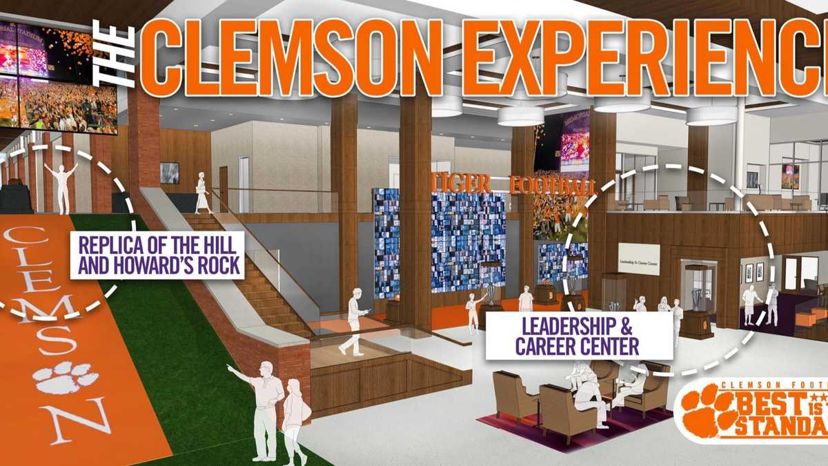 Pictures: Clemson's new football complex renderings