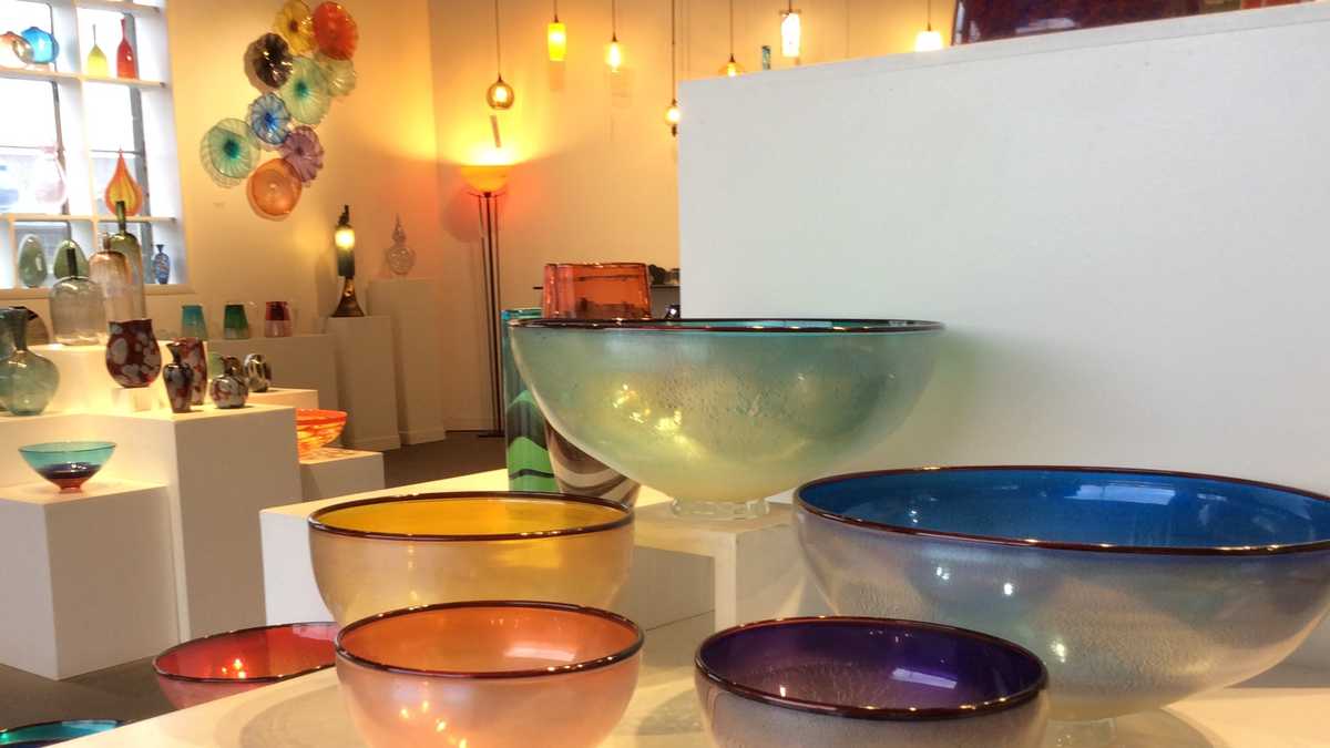 SLIDESHOW: See techniques, artwork of Asheville glass blowers