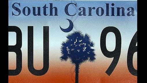 New design revealed for S.C. license plates