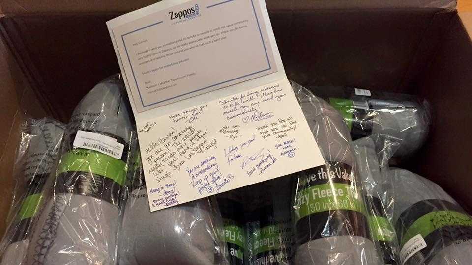Wrong shoe order turns into surprise donation for SC flood victims